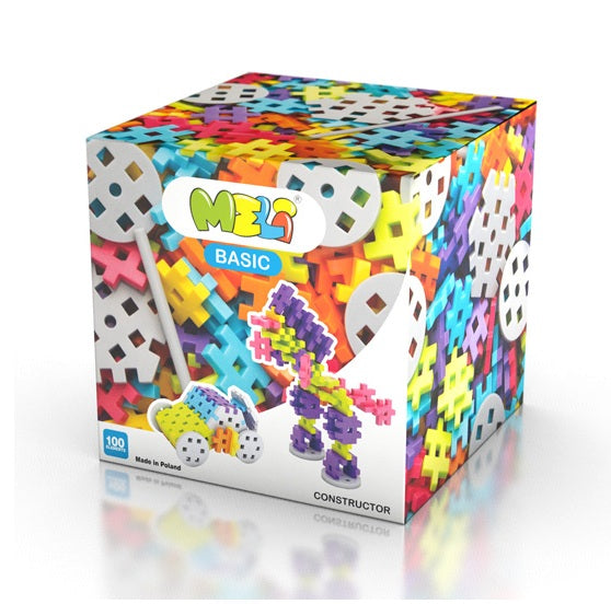Meli Blocks - Basic Constructor 100 pieces – Olio Mel - little ones